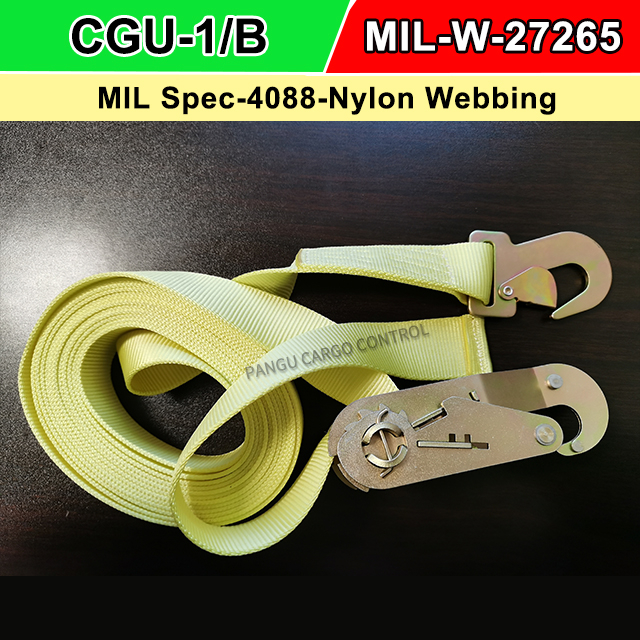 OEM/ODM Military Ratchet tie down Straps CGU-1/B MIL-W-27265 Nylon ...