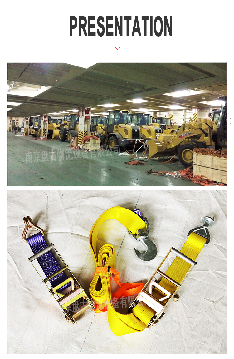 OEM Web Lashing for RO-RO Ships Heavy-duty Trailer Lashing 20T Truck ...