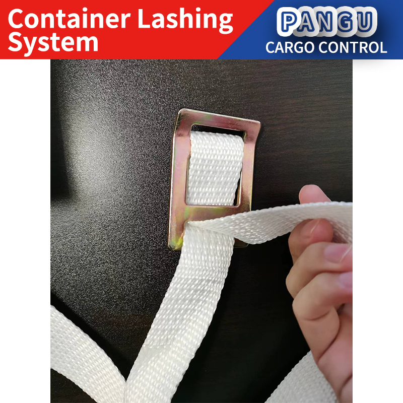 Container Lashing System Secure belt with safety hooks Container Lashing straps from China ...