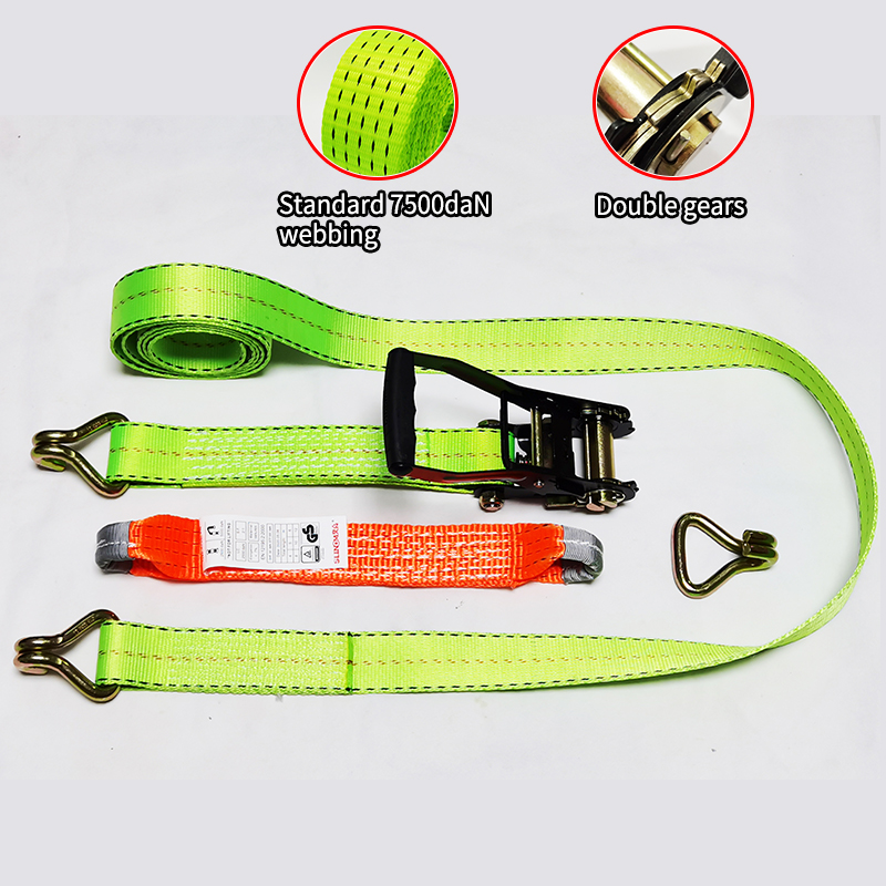 OEM Car Transporter Lashing Straps Vehicle Car Lashing Wheel tie down E ...