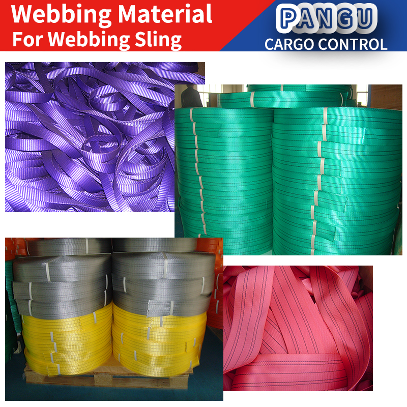 Webbing material For Webbing sling Polyester Lashing material Seatbelt ...
